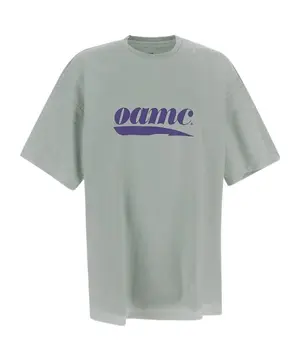 OAMC Logo-print Organic Cotton T-shirt
