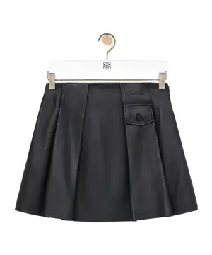 Loewe Pocket Pleated Mini Skirt