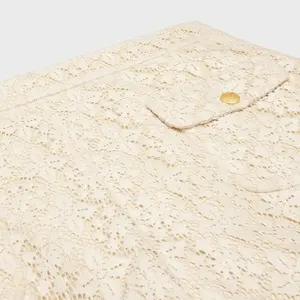 Celine Romy Mini Shorts In Lace Cotton