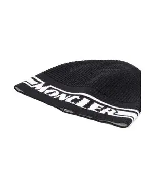 Moncler Logo Jacquard Knit Beanie
