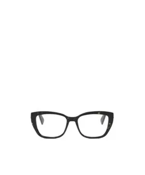 BVLGARI Square Frame Eyeglasses - Black