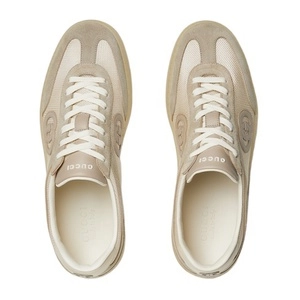 Gucci G75 Logo Patch Lace-up Sneakers
