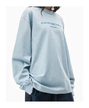 Alexander Wang Logo-print Cotton T-shirt