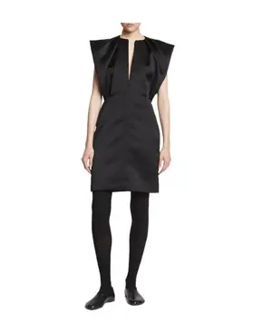 Proenza Schouler Ruched Crewneck Mini Dress
