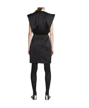 Proenza Schouler Ruched Crewneck Mini Dress