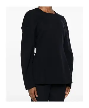 Max Mara Long-sleeved Sweater With Back Zip Closure