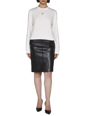 Fendi Long Sleeve Logo T-shirt