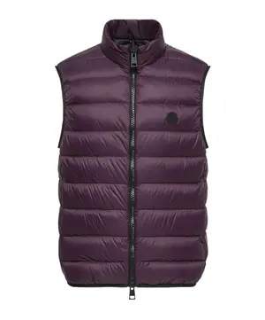 Moncler Deneb Down Vest - Grape Red