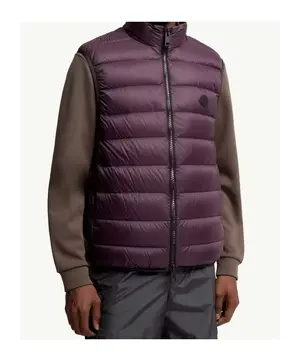 Moncler Deneb Down Vest - Grape Red