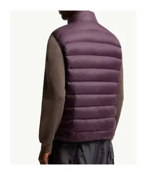 Moncler Deneb Down Vest - Grape Red