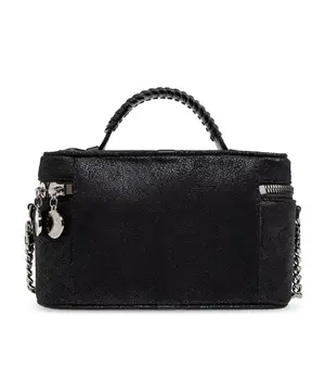 Stella McCartney Falabella Vanity Zipped Crossbody Bag - Black