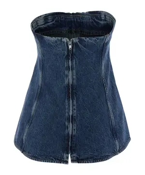AGOLDE Lara Strapless Corset Top