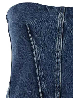 AGOLDE Lara Strapless Corset Top
