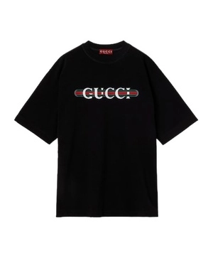 Gucci Logo Printed Jersey T-shirt
