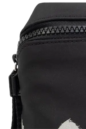 Alexander McQueen Logo Printed Zip-around Phone Holder