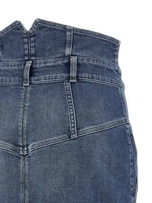 Elisabetta Franchi Denim Skirt