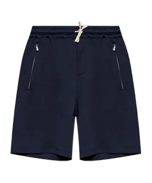 Eleventy Drawstring Zip-pocket Shorts