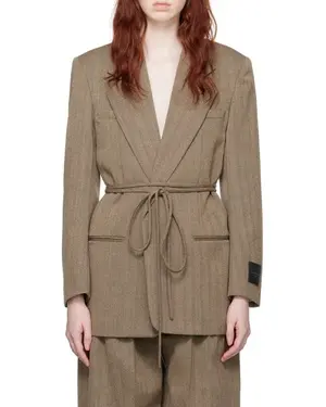 Alexander Wang Wrap Tie Blazer