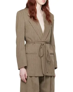 Alexander Wang Wrap Tie Blazer