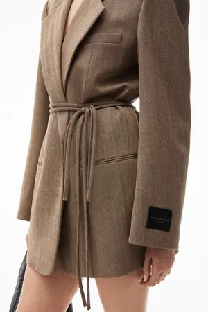 Alexander Wang Wrap Tie Blazer
