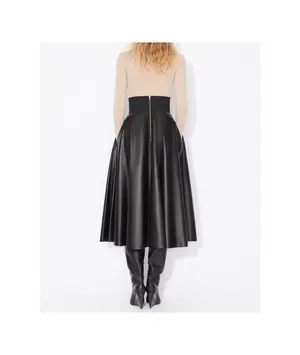 Alaïa High Neck Long Sleeve Bodysuit