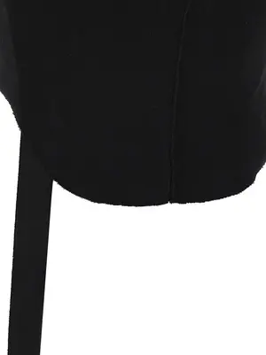 Rick Owens Basic Cropped Tank Top - Black