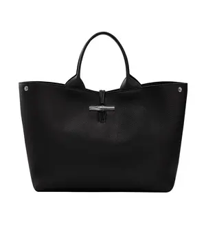 Longchamp Longchamp Le Roseau Handbag With Bamboo Buckle Black