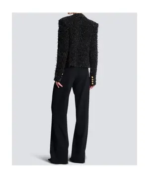 Balmain Embellished Tweed Jacket