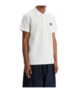 Burberry Equestrian Knight-embroidered Polo Shirt