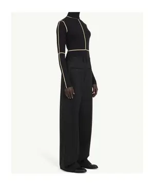MAISON MARGIELA High-neck Long-sleeve Bodysuit