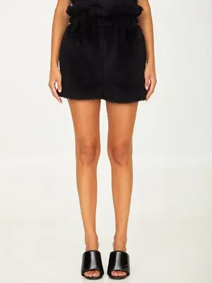 Max Mara Logo Fleece Shorts