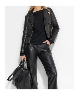 ALLSAINTS Leather Classic Biker Jacket - Black