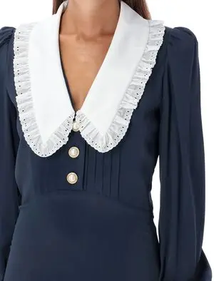 Alessandra Rich Long-sleeved Dress