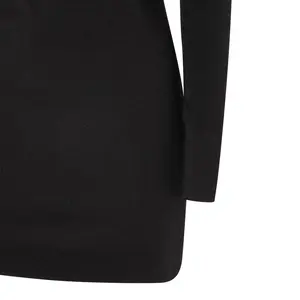 Miu Miu Cut-out Long Sleeve Mini Dress