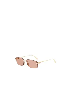 Dior Rimless Rectangle Sunglasses - Nude