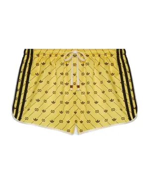 Gucci X Adidas Joint Series Monogrammed Shorts