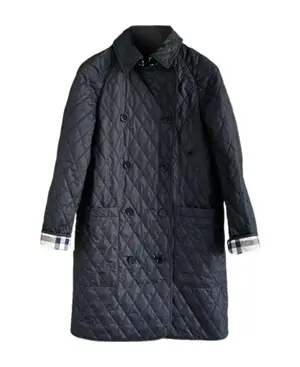 Burberry Double-breasted Quilted Coat