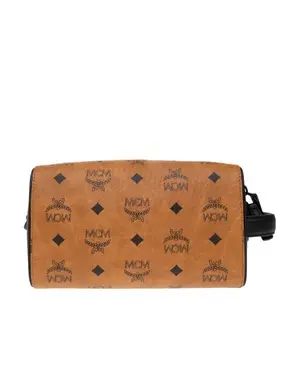 Mcm Ottomar Logo-print Clutch Bag