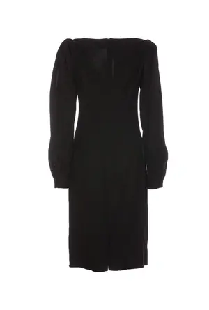 Bottega Veneta Midi Dress With Knot Detail
