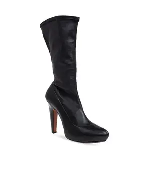 Alexander McQueen Pointed-toe Platform Boots