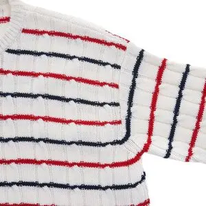 Miu Miu Oversized Striped Cashmere Sweater