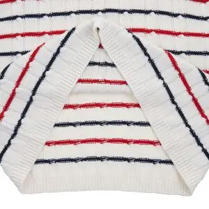 Miu Miu Oversized Striped Cashmere Sweater