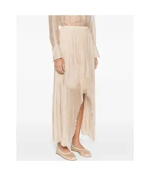 FORTE_FORTE Asymmetrical Midi Skirt