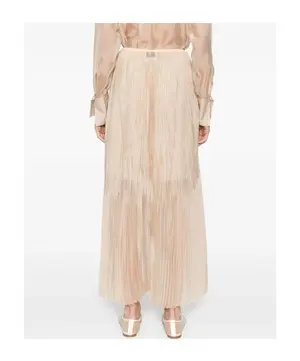 FORTE_FORTE Asymmetrical Midi Skirt