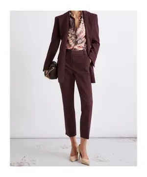 Marella Printed Silk Twill Shirt