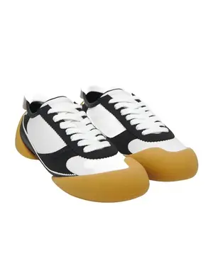 Alexander McQueen Flexion Lace-up Sneakers - White/black