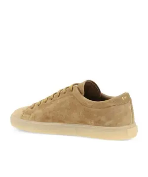 Prada Suede Lace-up Sneakers - Hazel