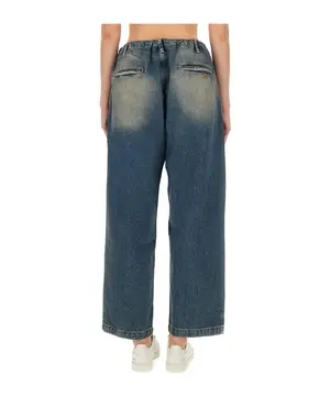 Moschino Drawstring Jeans