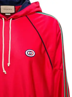 Gucci Web G Patch Hoodie
