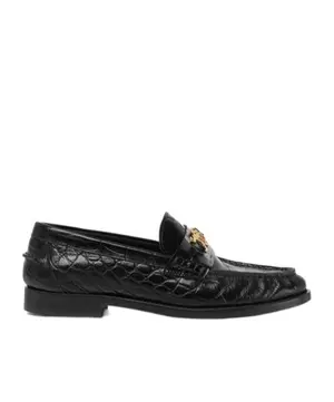 Versace Embossed Loafers For Men